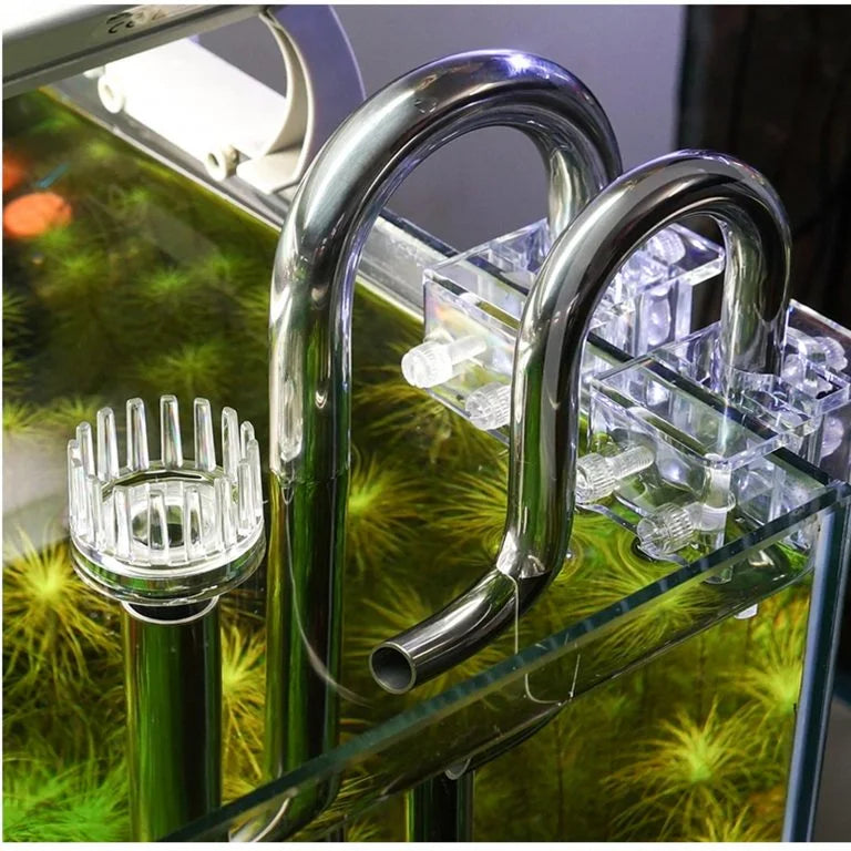 Stainless Steel Inflow Outflow Lily Pipes 12/16mm – The Guppy Garden